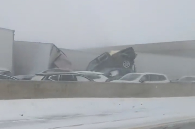 Arctic blast sweeping the U.S. causes traffic and flight delays, leaves MILLIONS under wind ...